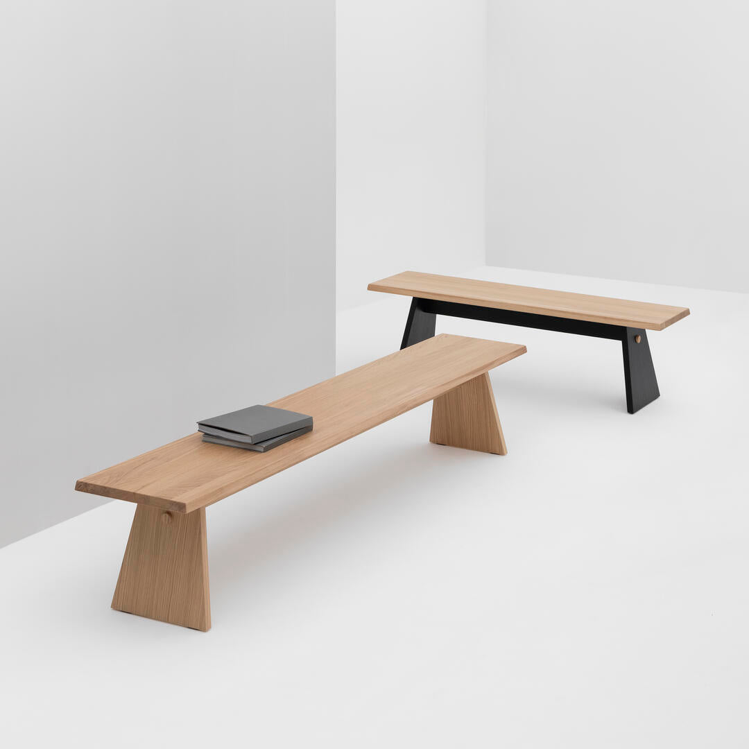 JUNE solid wood bench – Cruso